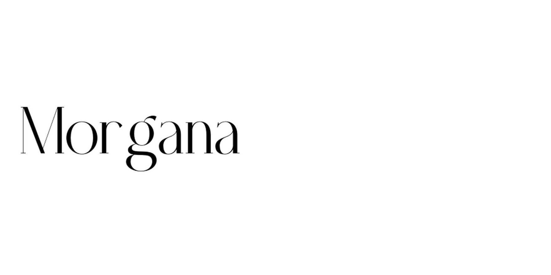 Morgana in use - Fonts In Use