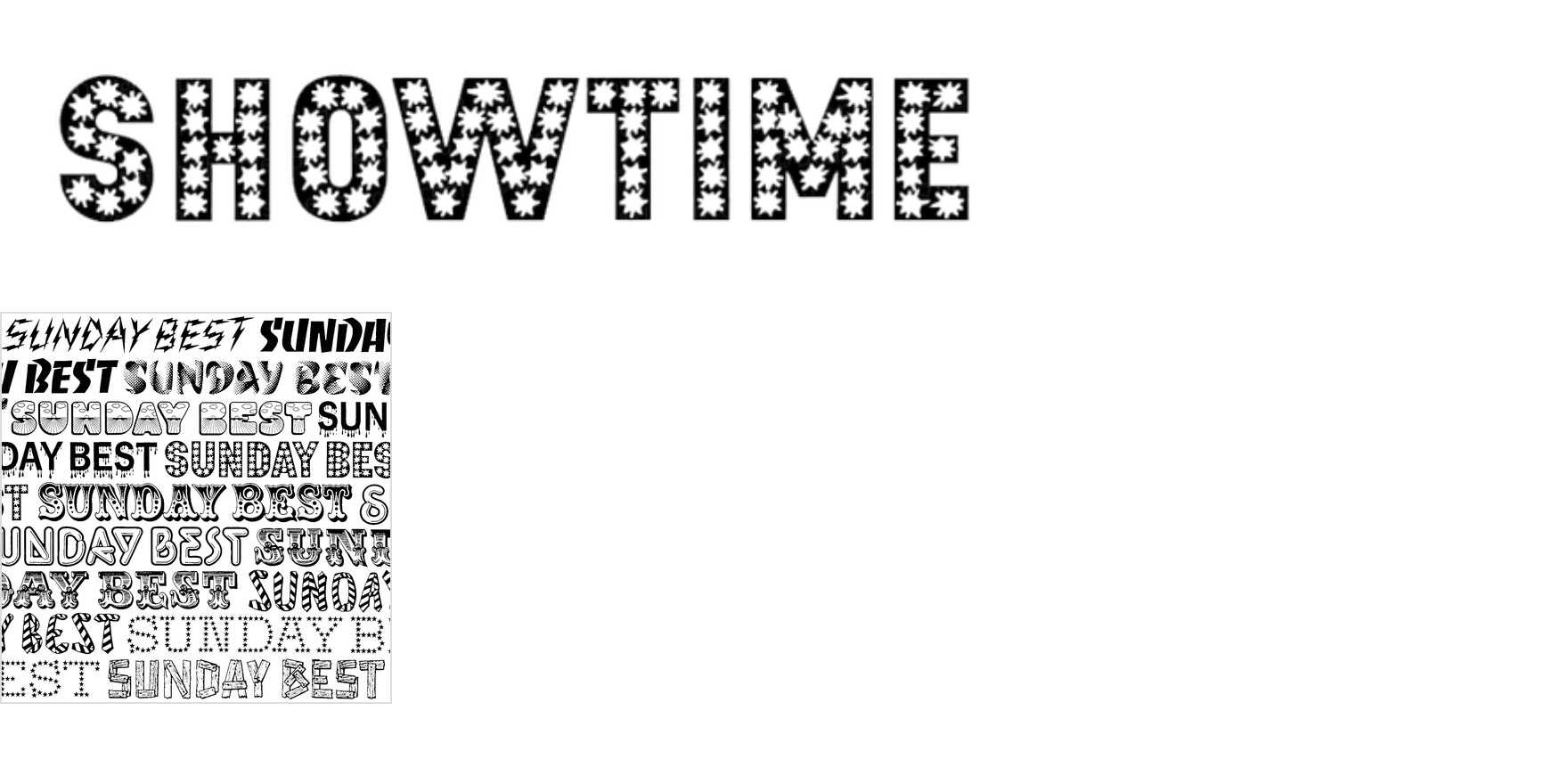 Showtime in use - Fonts In Use