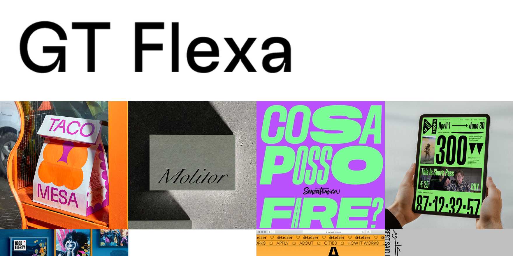 GT Flexa in use - Fonts In Use