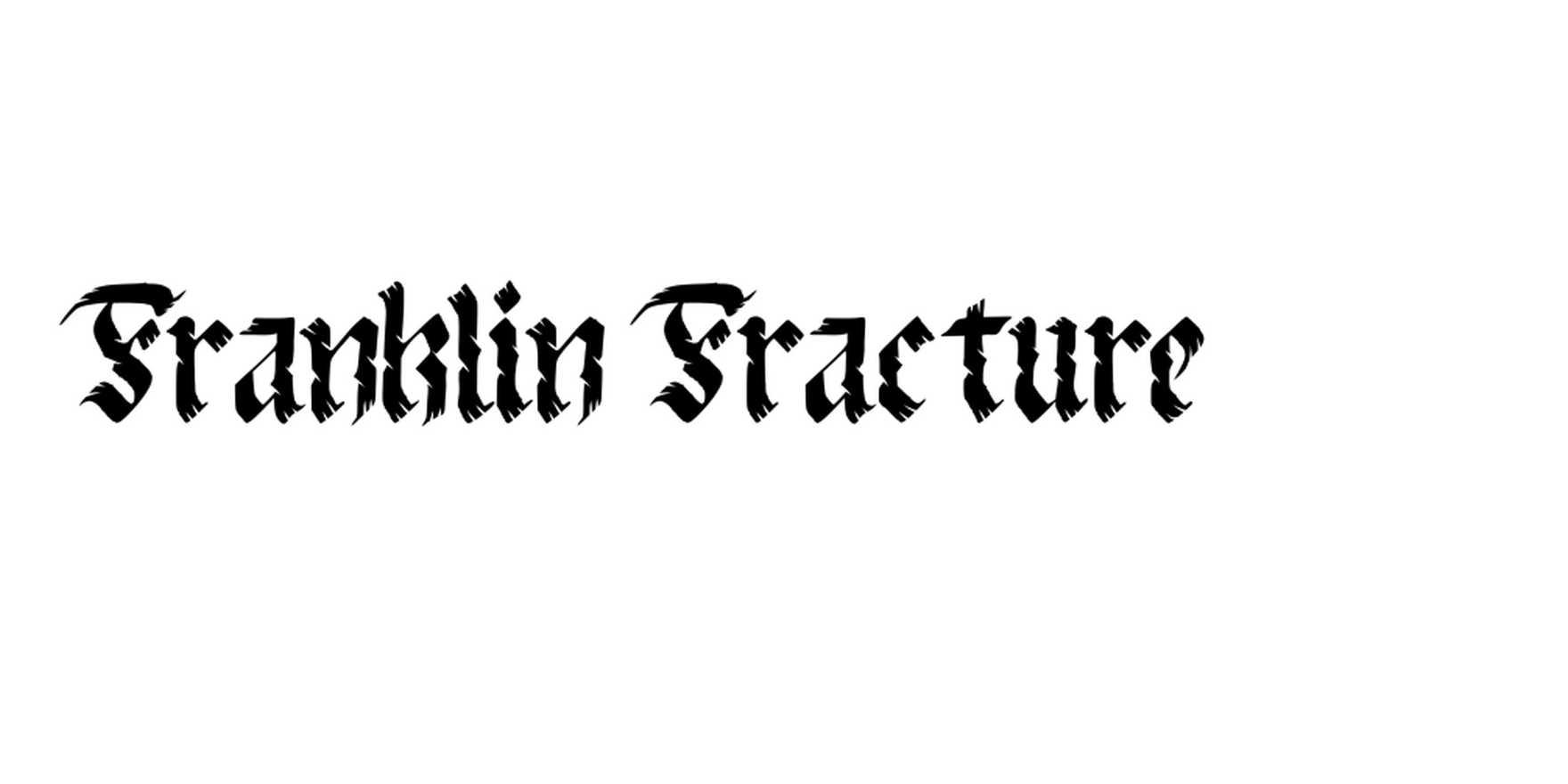 Franklin Fracture in use - Fonts In Use