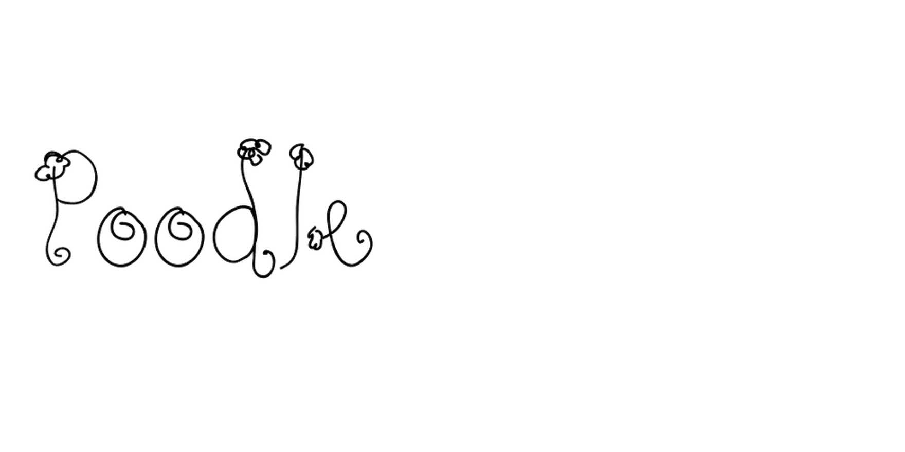 Poodle in use - Fonts In Use