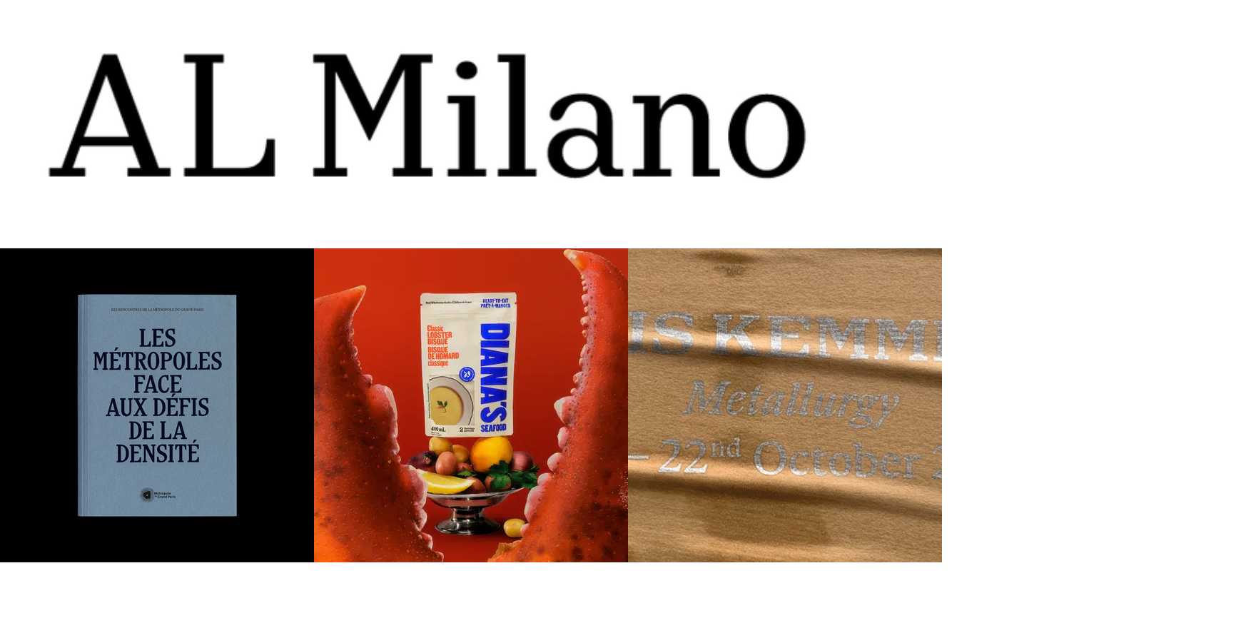 AL Milano in use - Fonts In Use