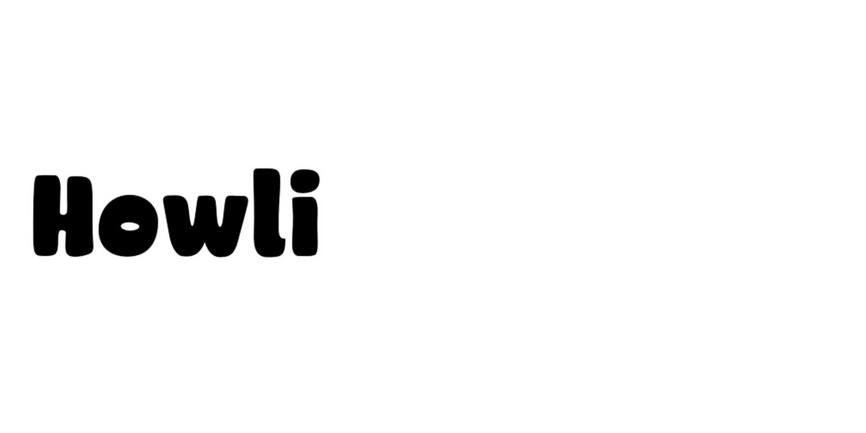 Howli in use - Fonts In Use