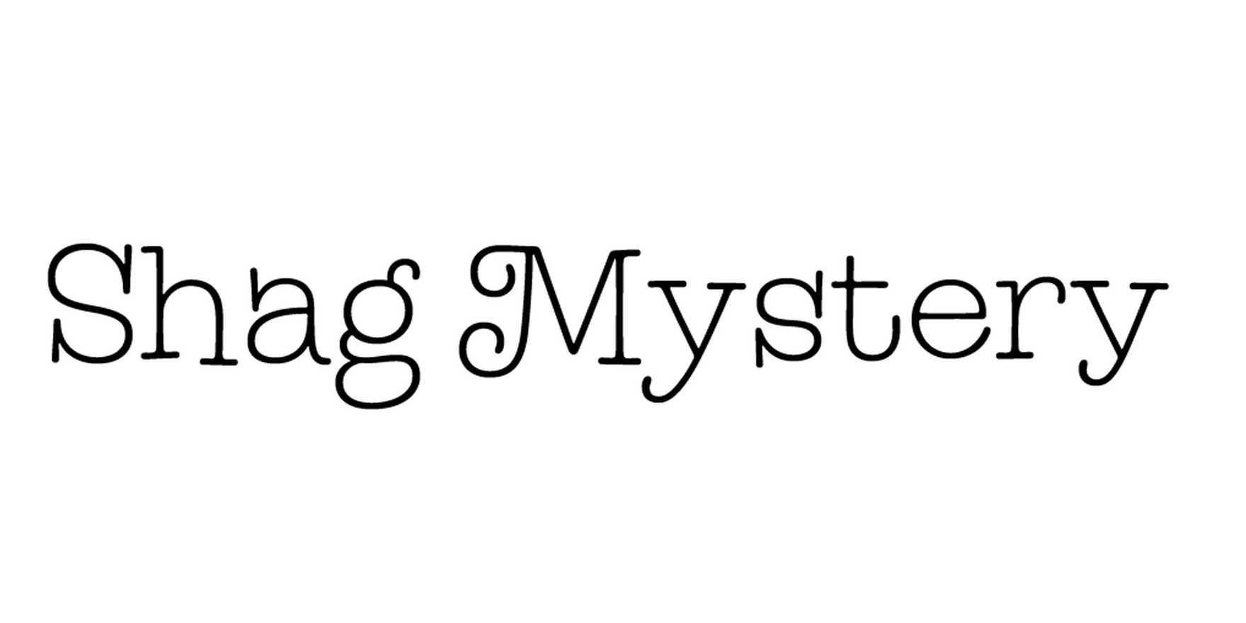 Shag Mystery in use - Fonts In Use