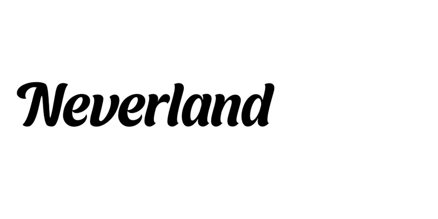 Neverland in use - Fonts In Use