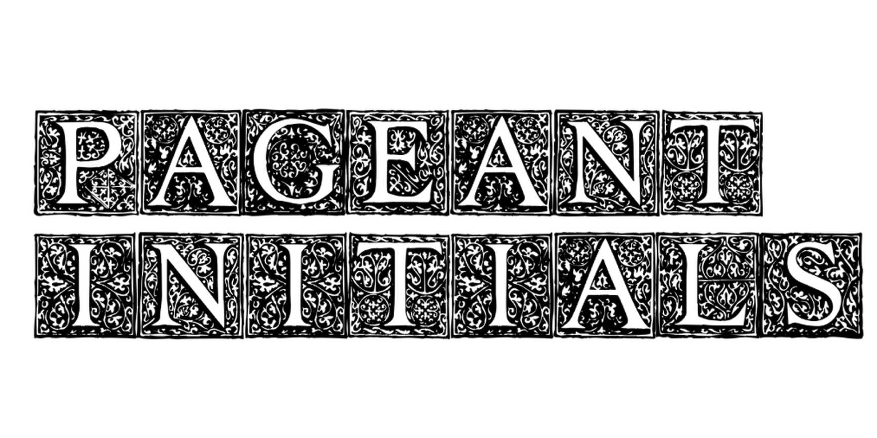 Pageant Initials in use - Fonts In Use