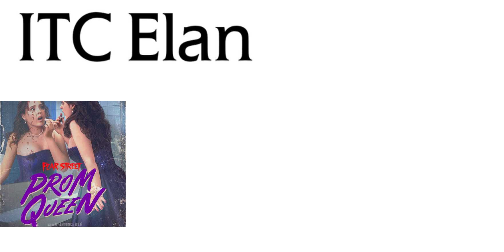 ITC Elan in use - Fonts In Use