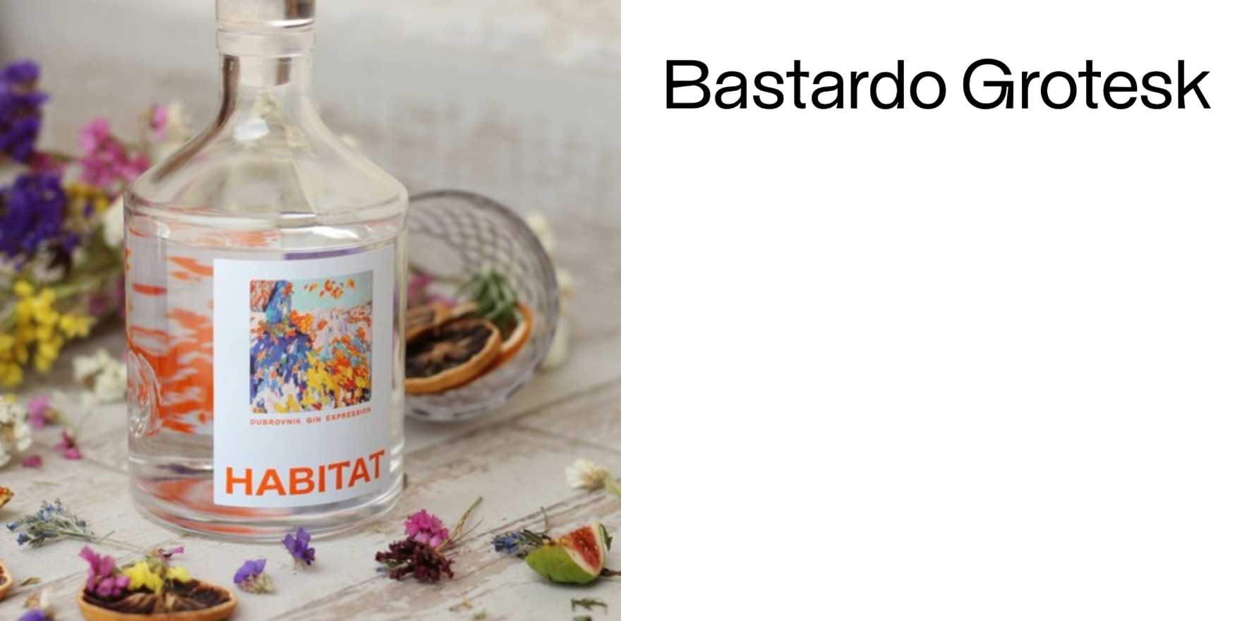 Habitat gin - Fonts In Use