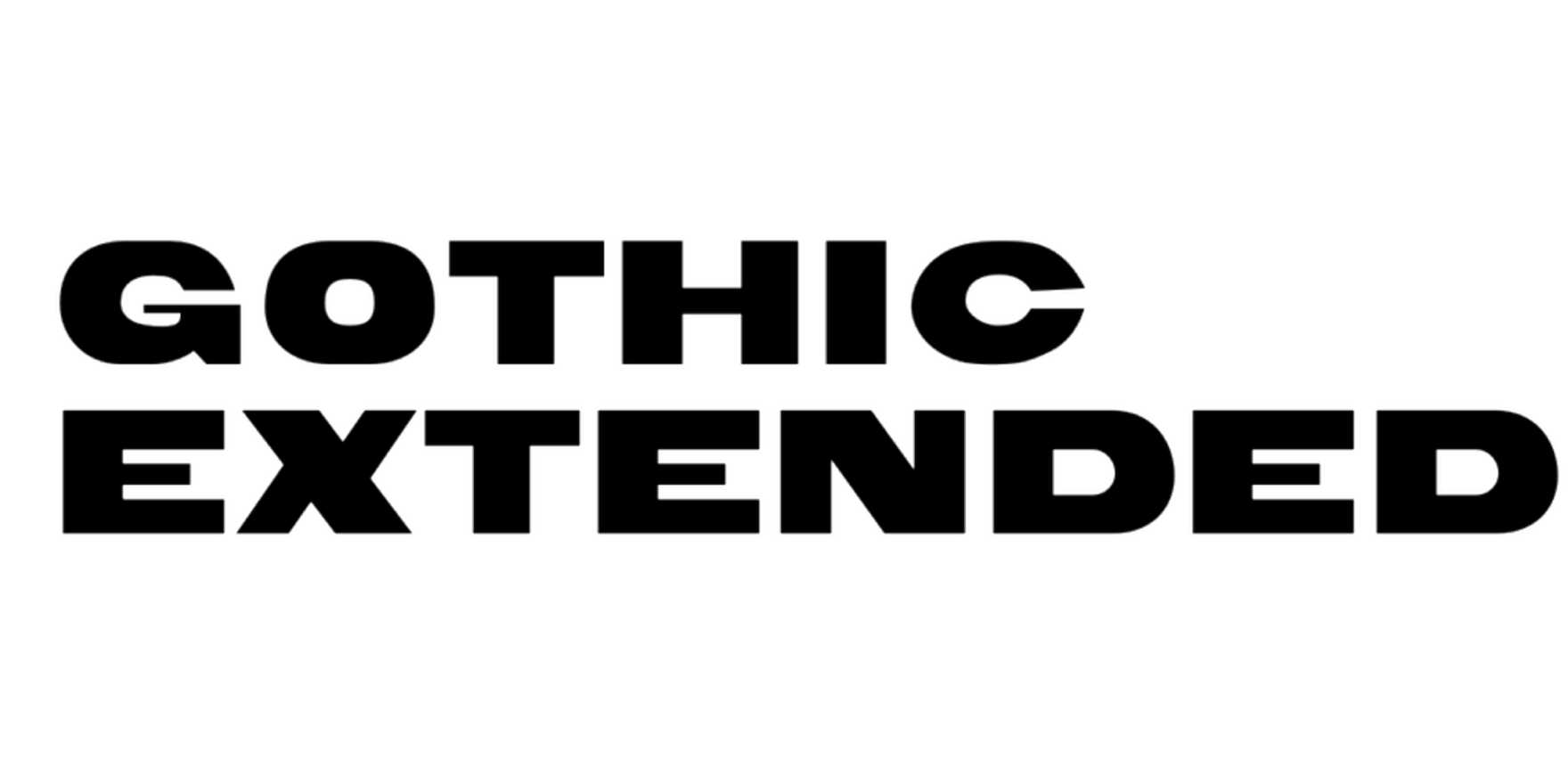 Gothic Extended (Hamilton) in use - Fonts In Use