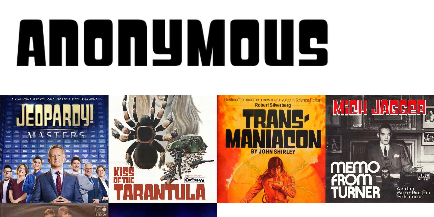 Anonymous in use - Fonts In Use