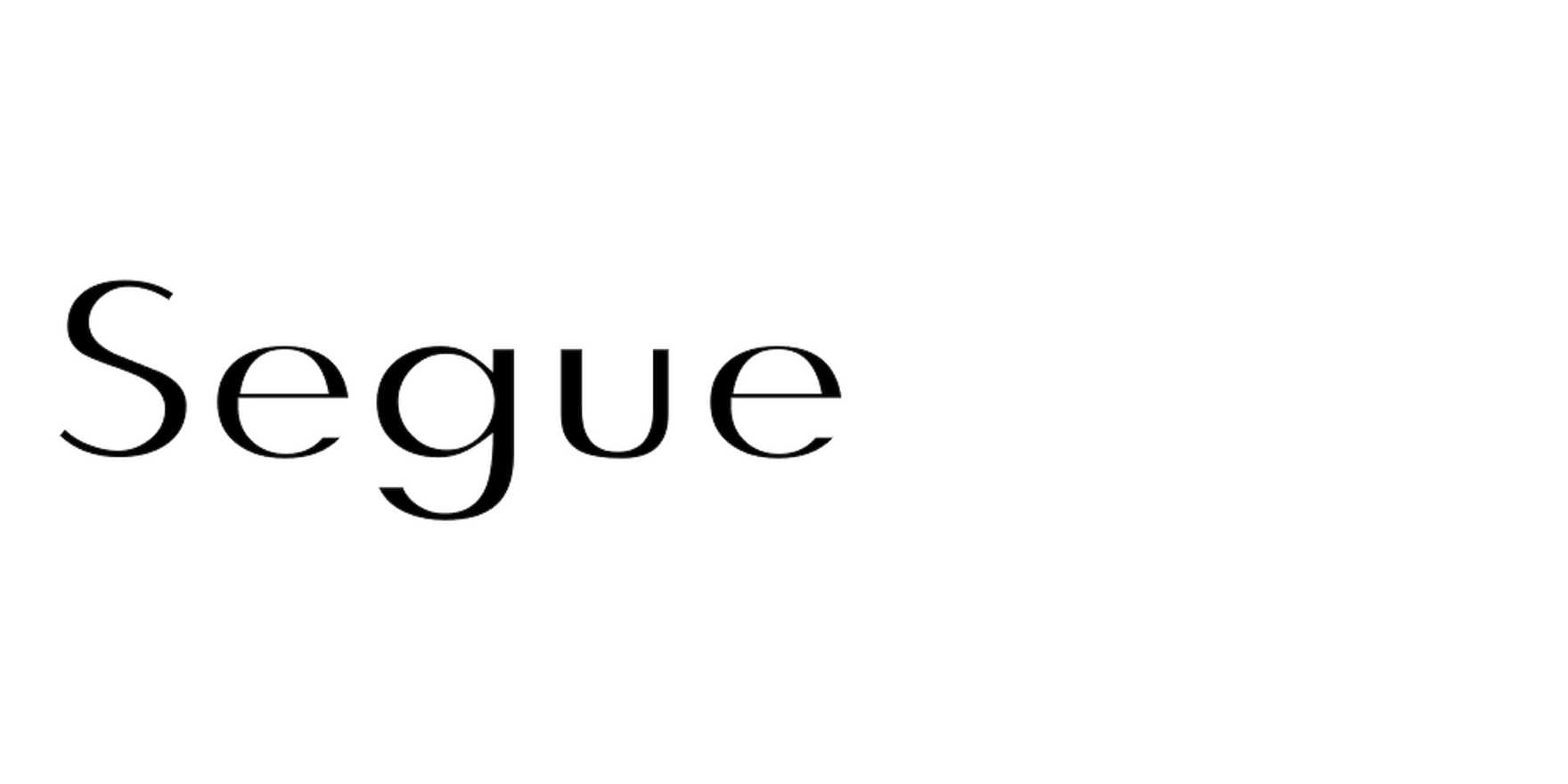 Segue in use - Fonts In Use