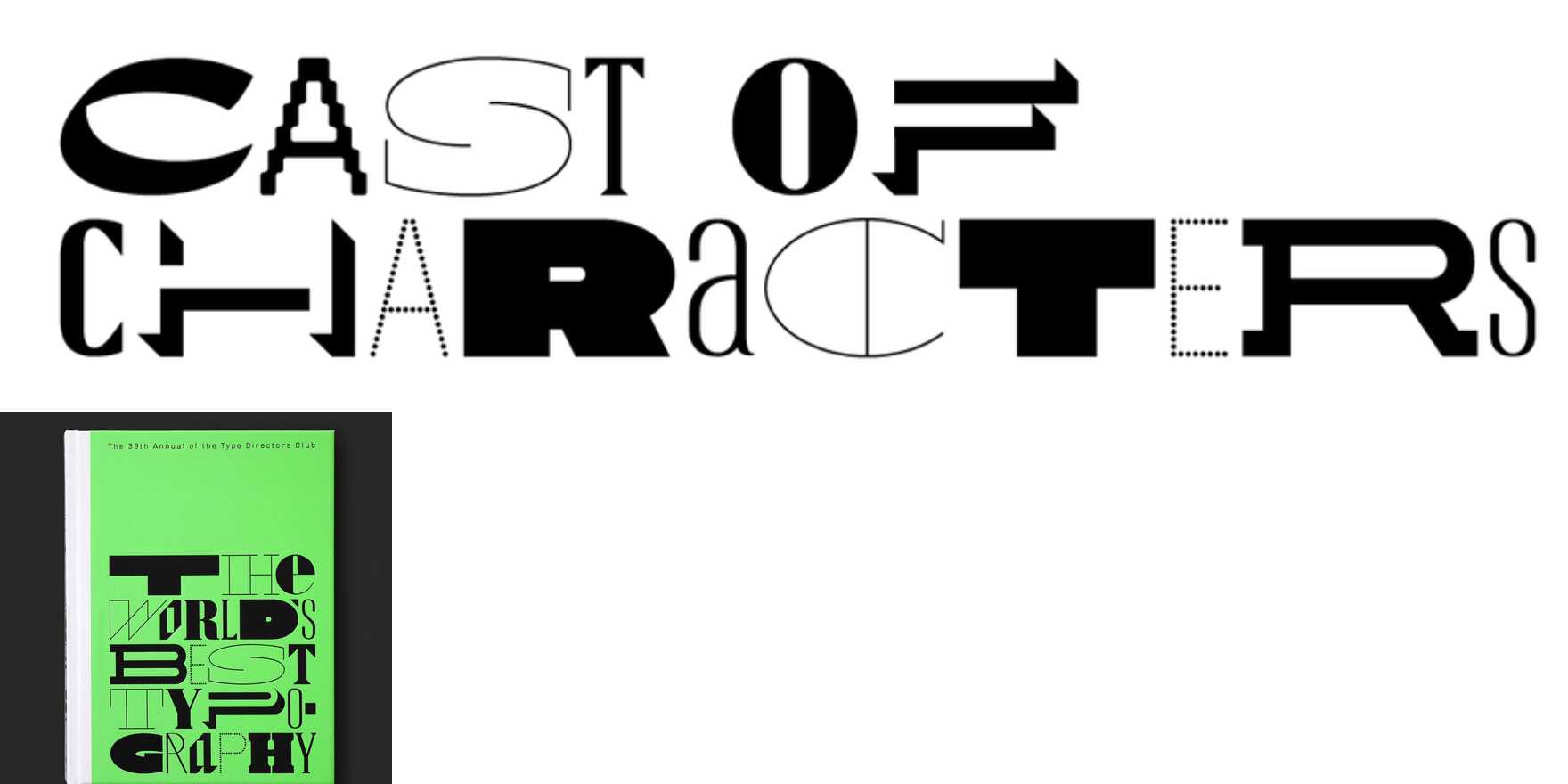 Cast of Characters in use - Fonts In Use