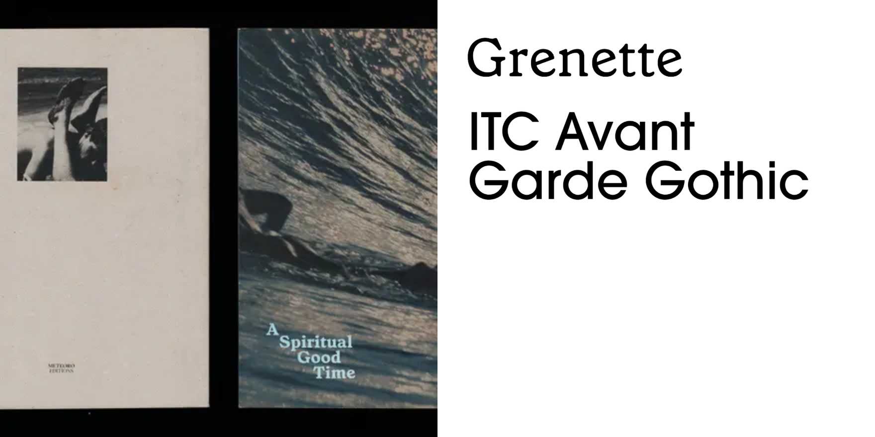 A Spiritual Good Time by Stephen Milner - Fonts In Use