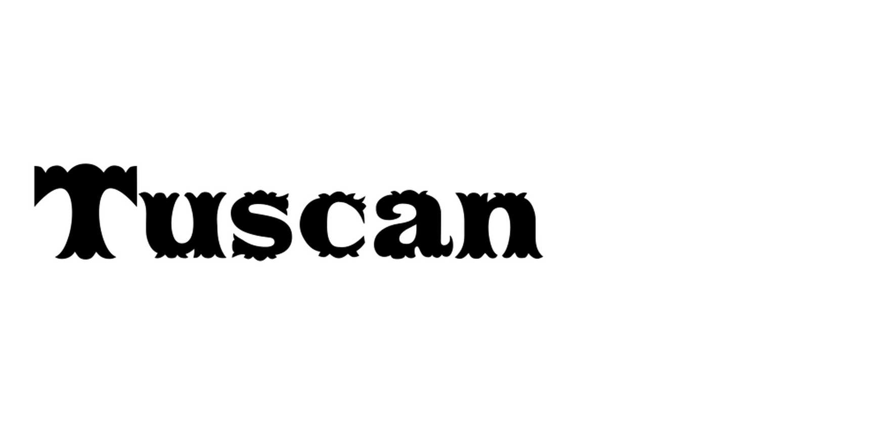 Tuscan (Thorowgood) in use - Fonts In Use