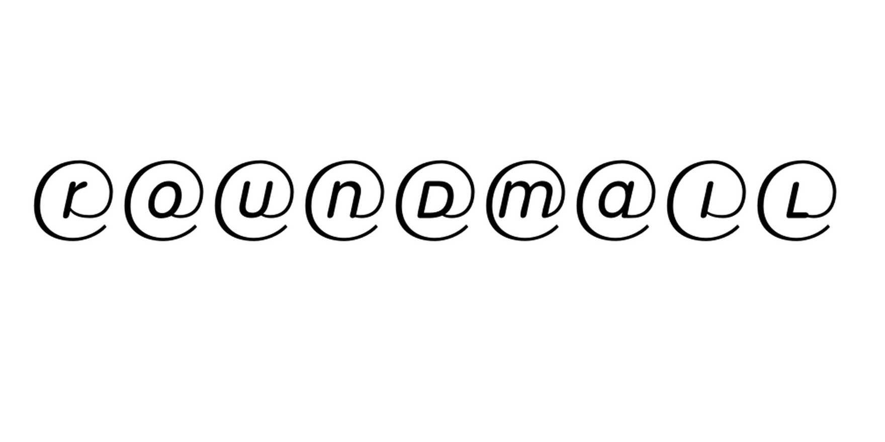 RoundMail in use - Fonts In Use