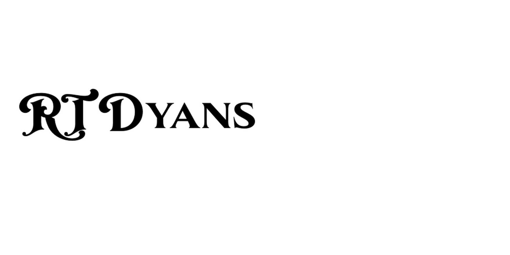 RT Dyans in use - Fonts In Use