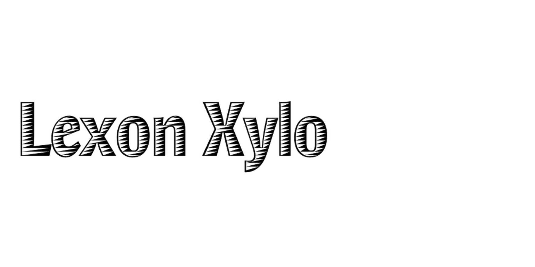 Lexon Xylo in use - Fonts In Use