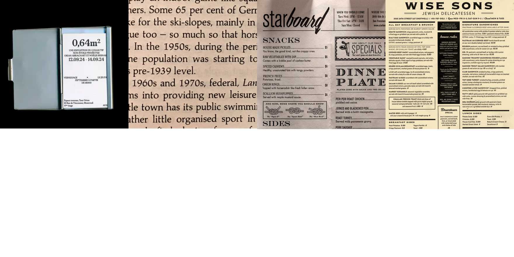 Serifs - Fonts In Use