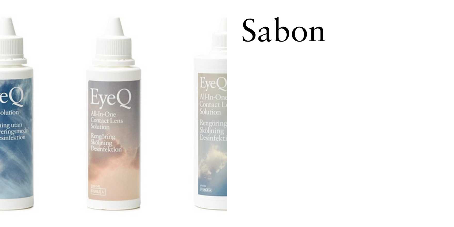 EyeQ lens solution - Fonts In Use