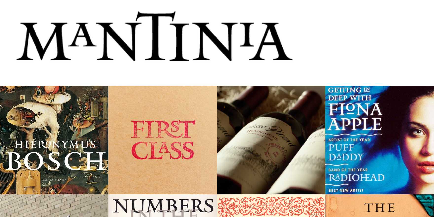 Mantinia in use - Fonts In Use