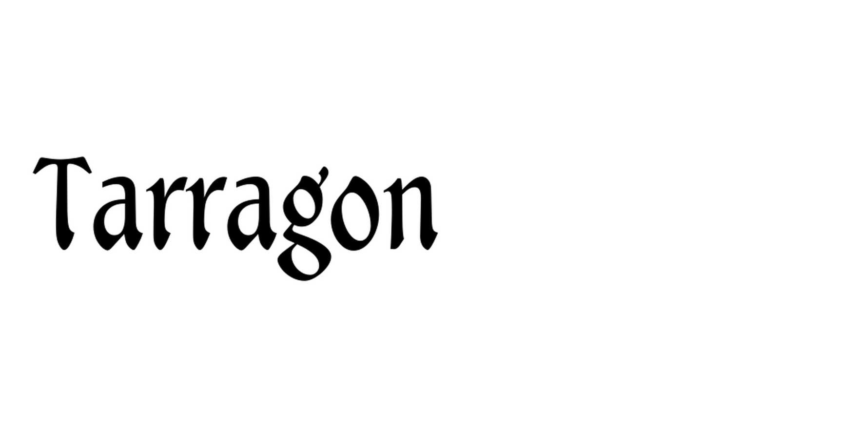 Tarragon in use - Fonts In Use