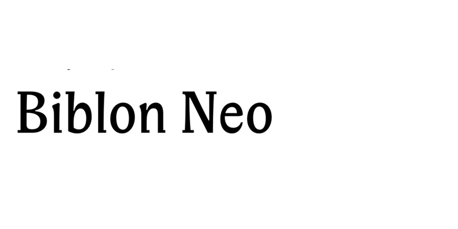 Biblon Neo in use - Fonts In Use