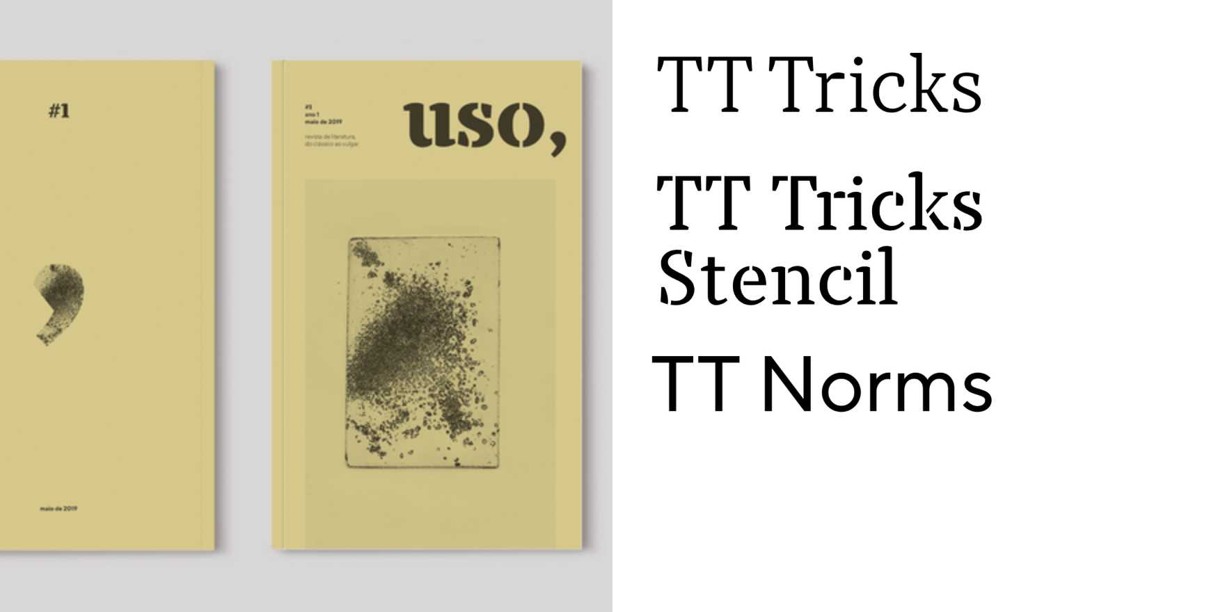 Revista USO - Fonts In Use