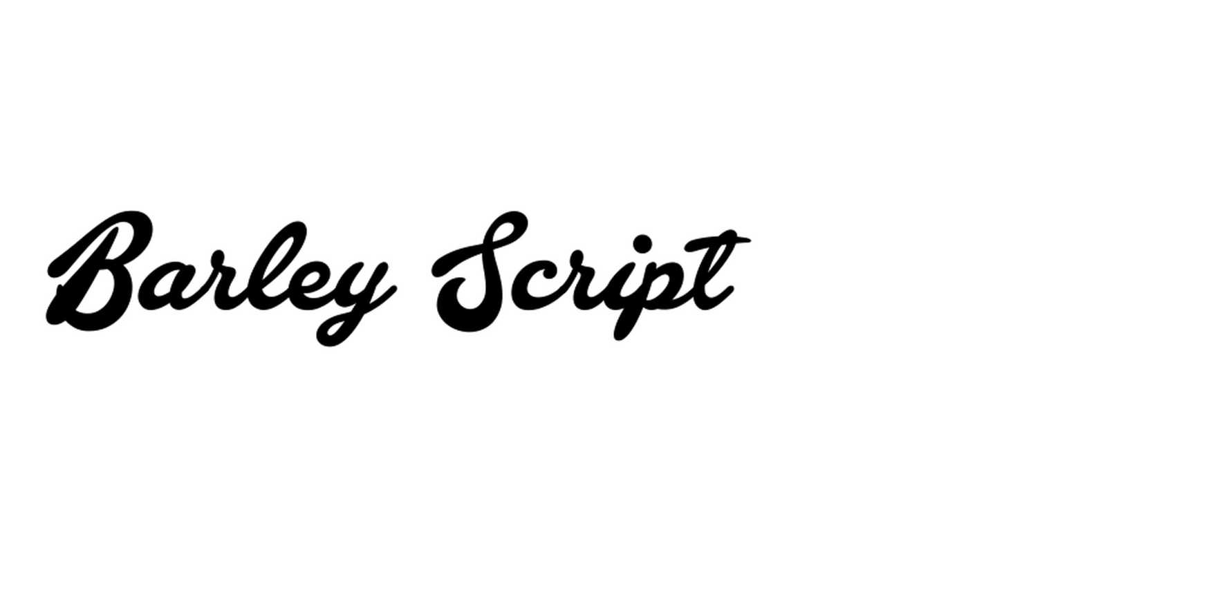 Barley Script in use - Fonts In Use
