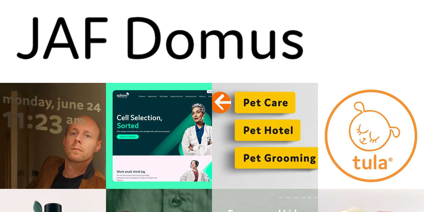 JAF Domus in use - Fonts In Use