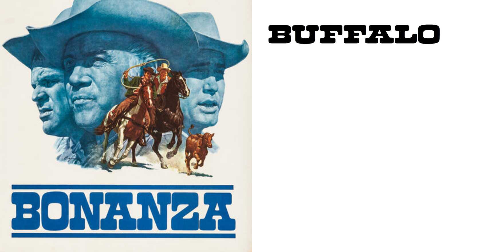 Bonanza TV series poster - Fonts In Use