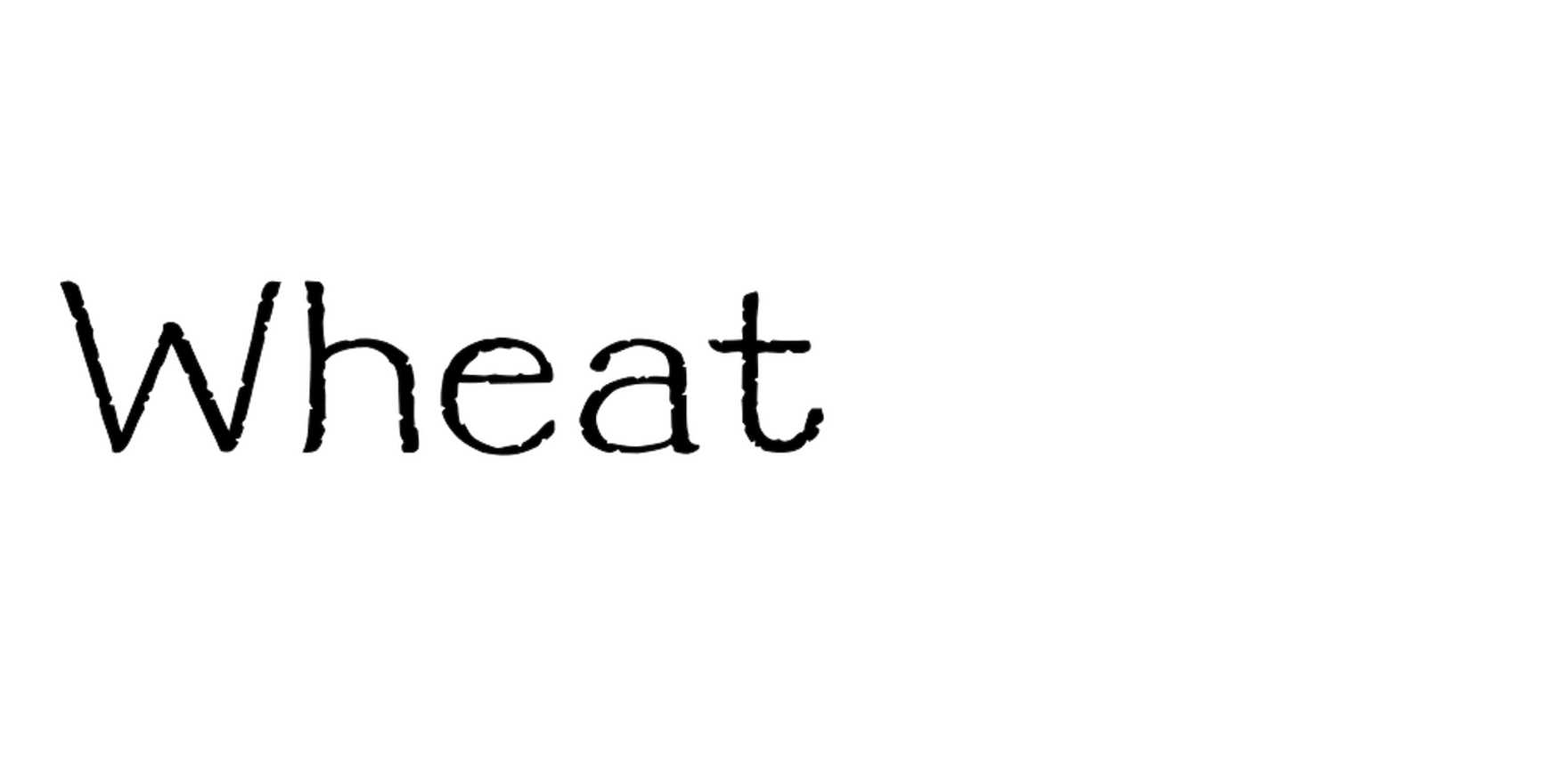 Wheat in use - Fonts In Use