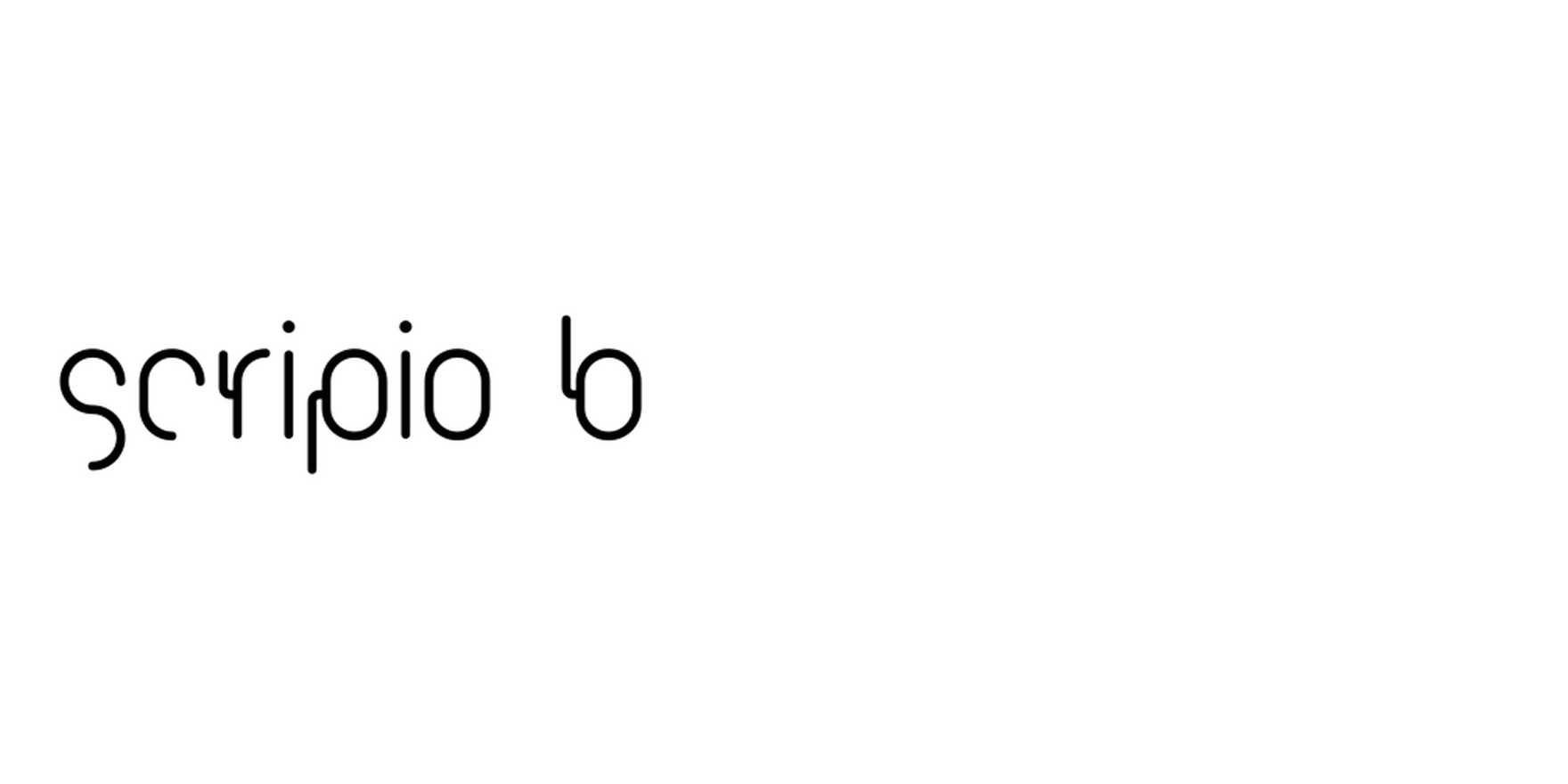 Scripio B in use - Fonts In Use