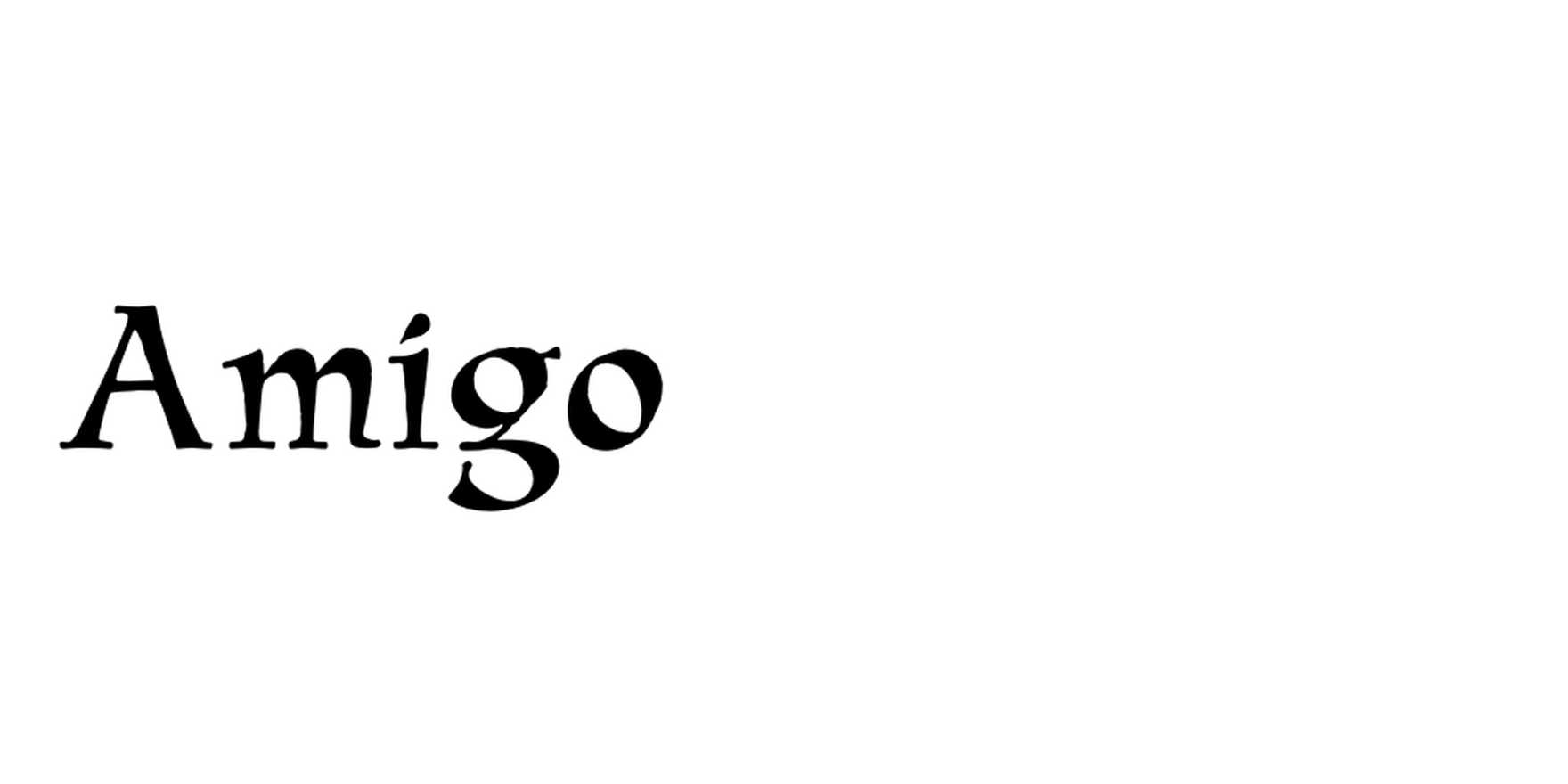 Amigo in use - Fonts In Use