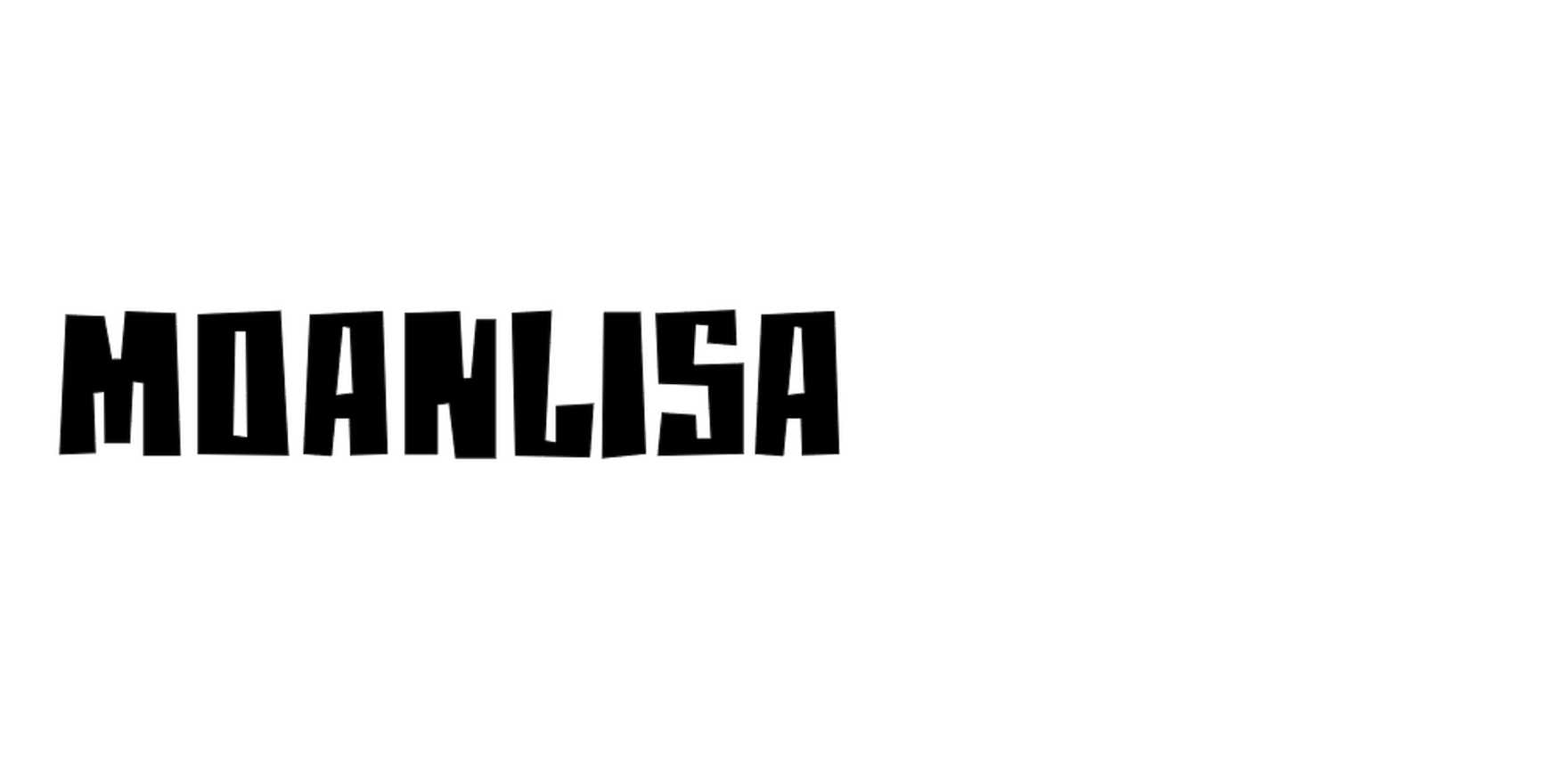 MoanLisa in use - Fonts In Use