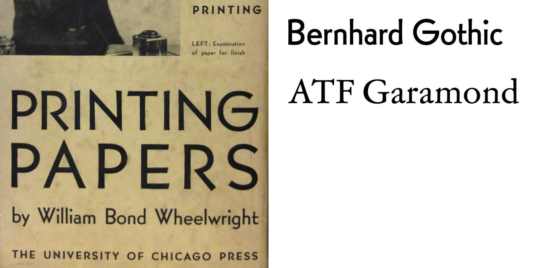 Printing Papers - Fonts In Use