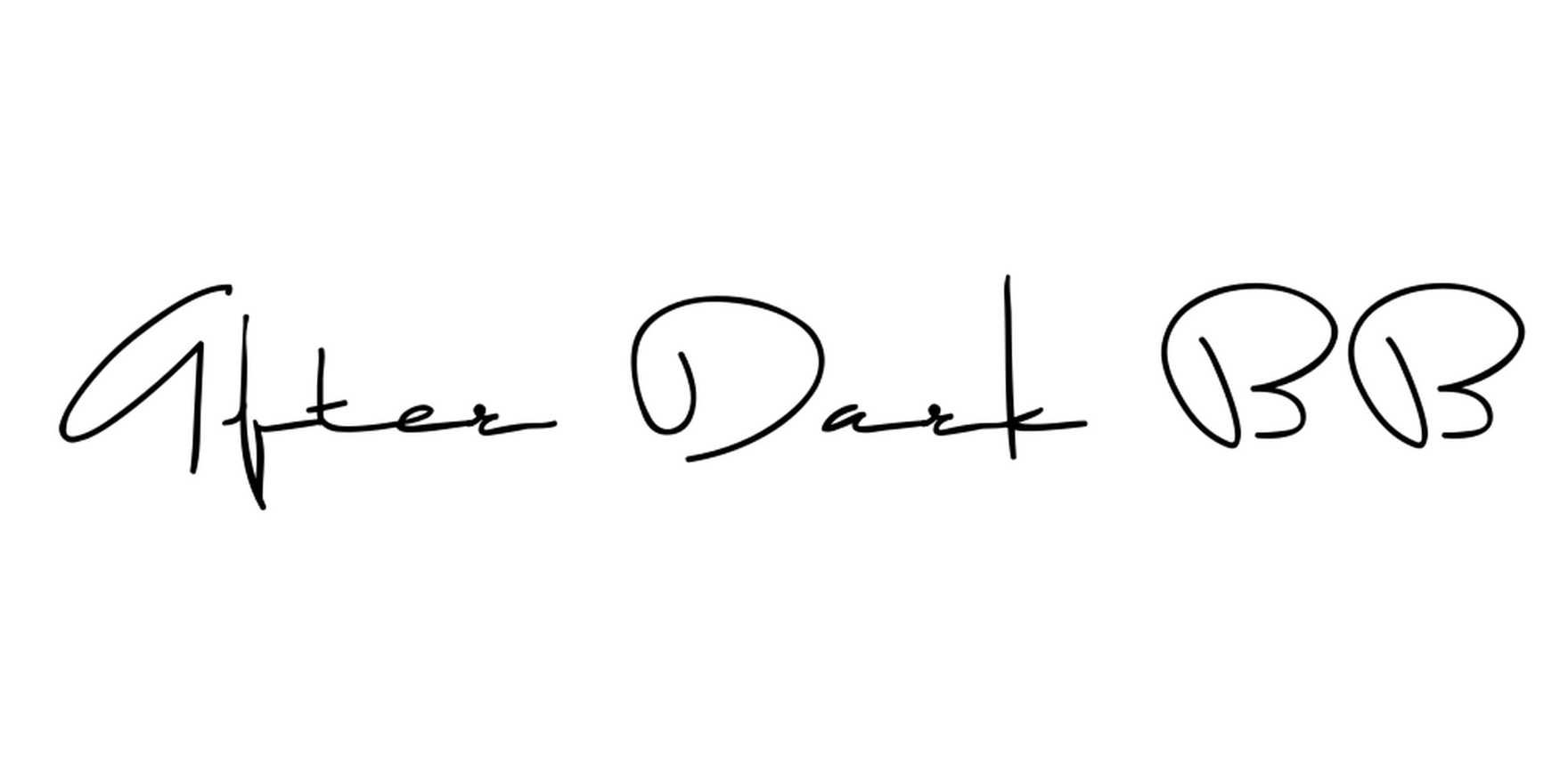 After Dark BB in use - Fonts In Use