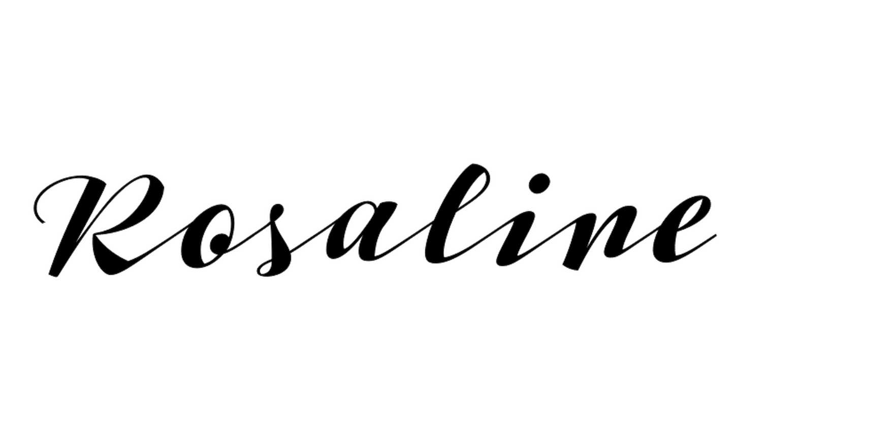 Rosaline in use - Fonts In Use