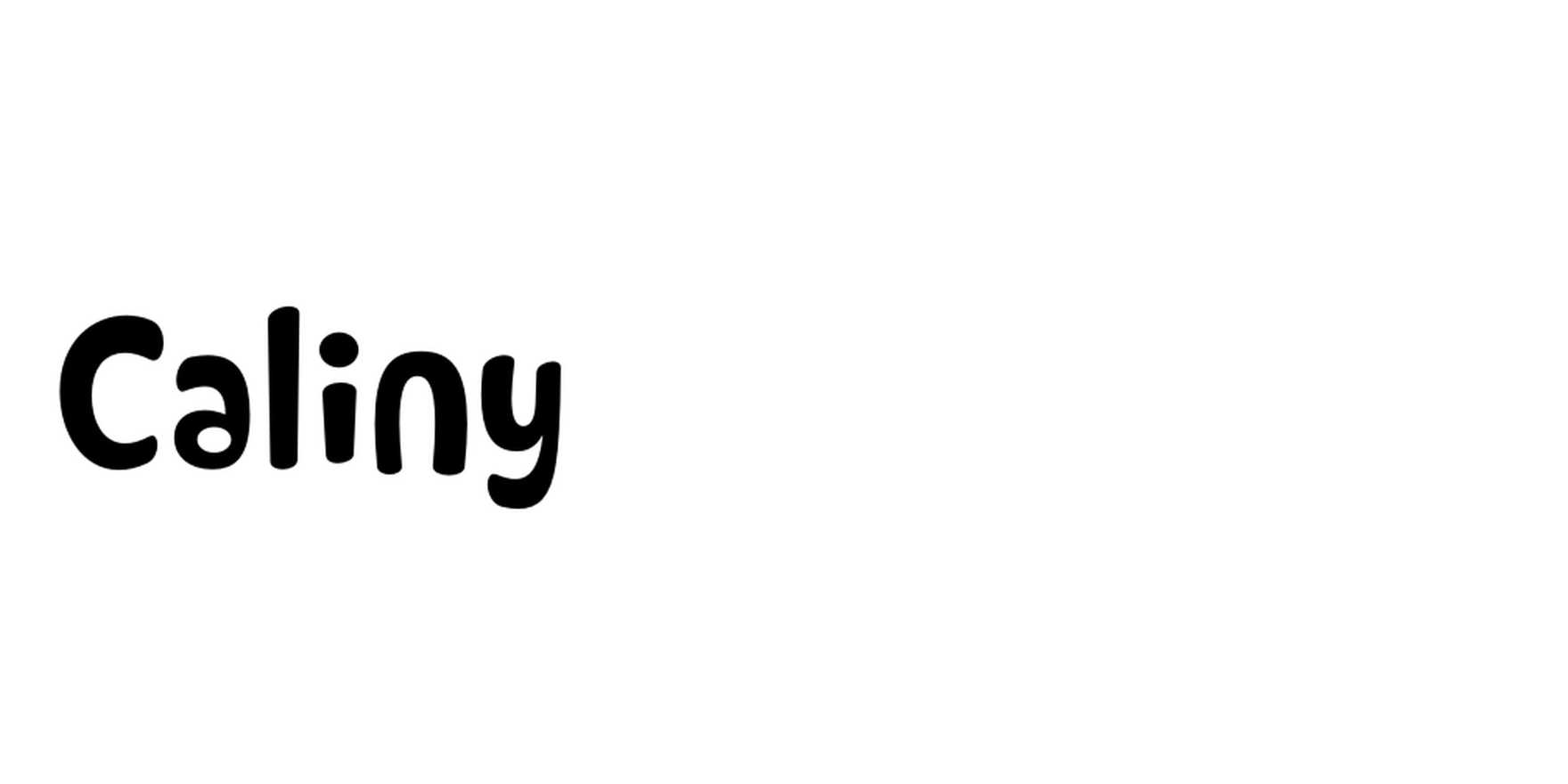 Caliny in use - Fonts In Use