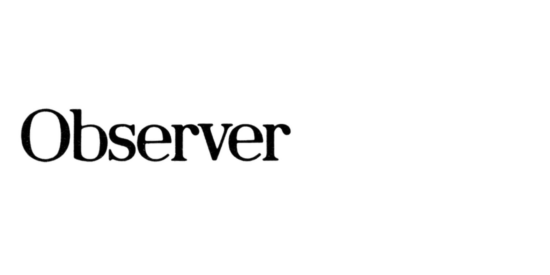 Observer in use - Fonts In Use