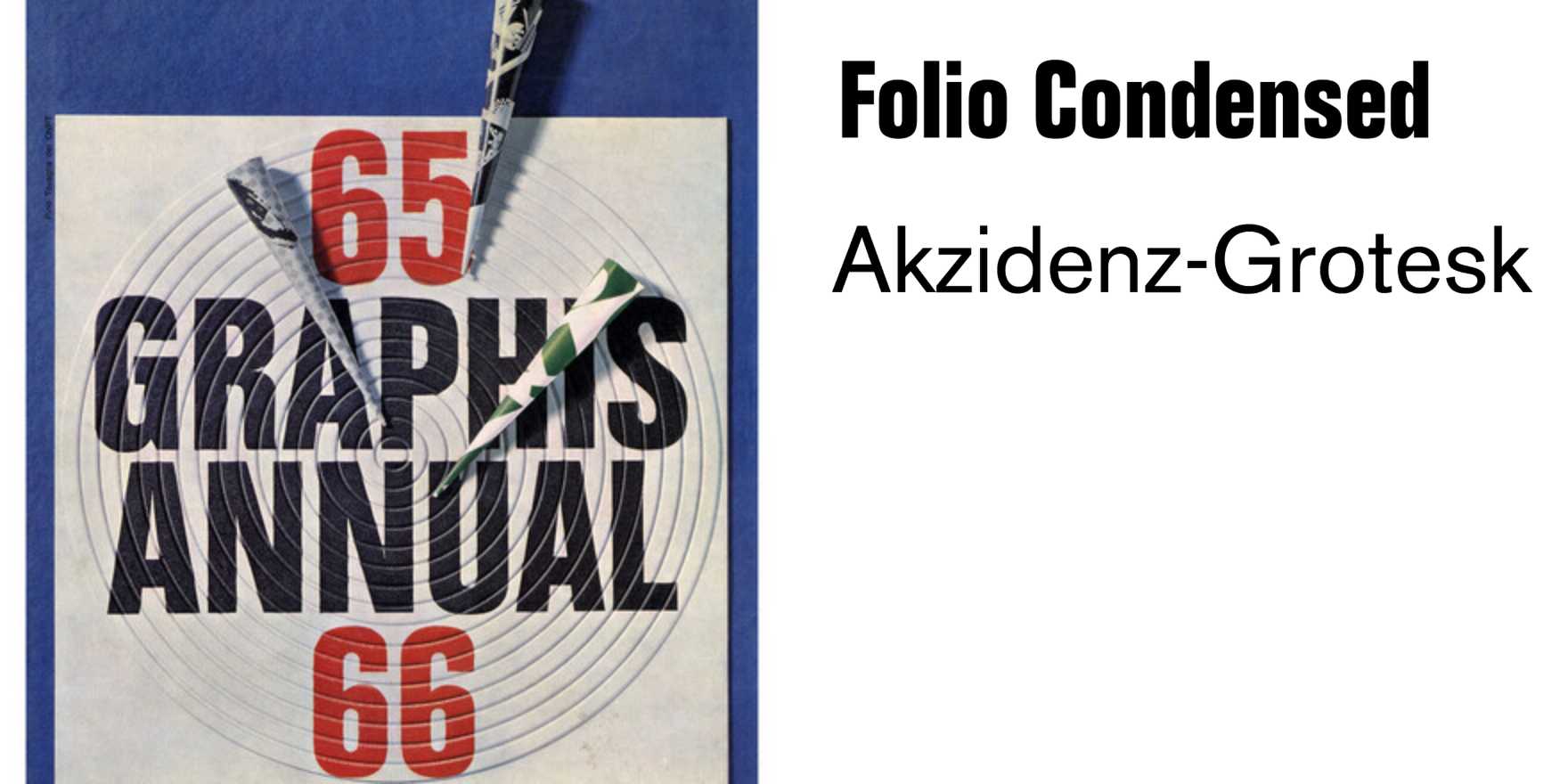 Graphis Annual 1965/66 - Fonts In Use