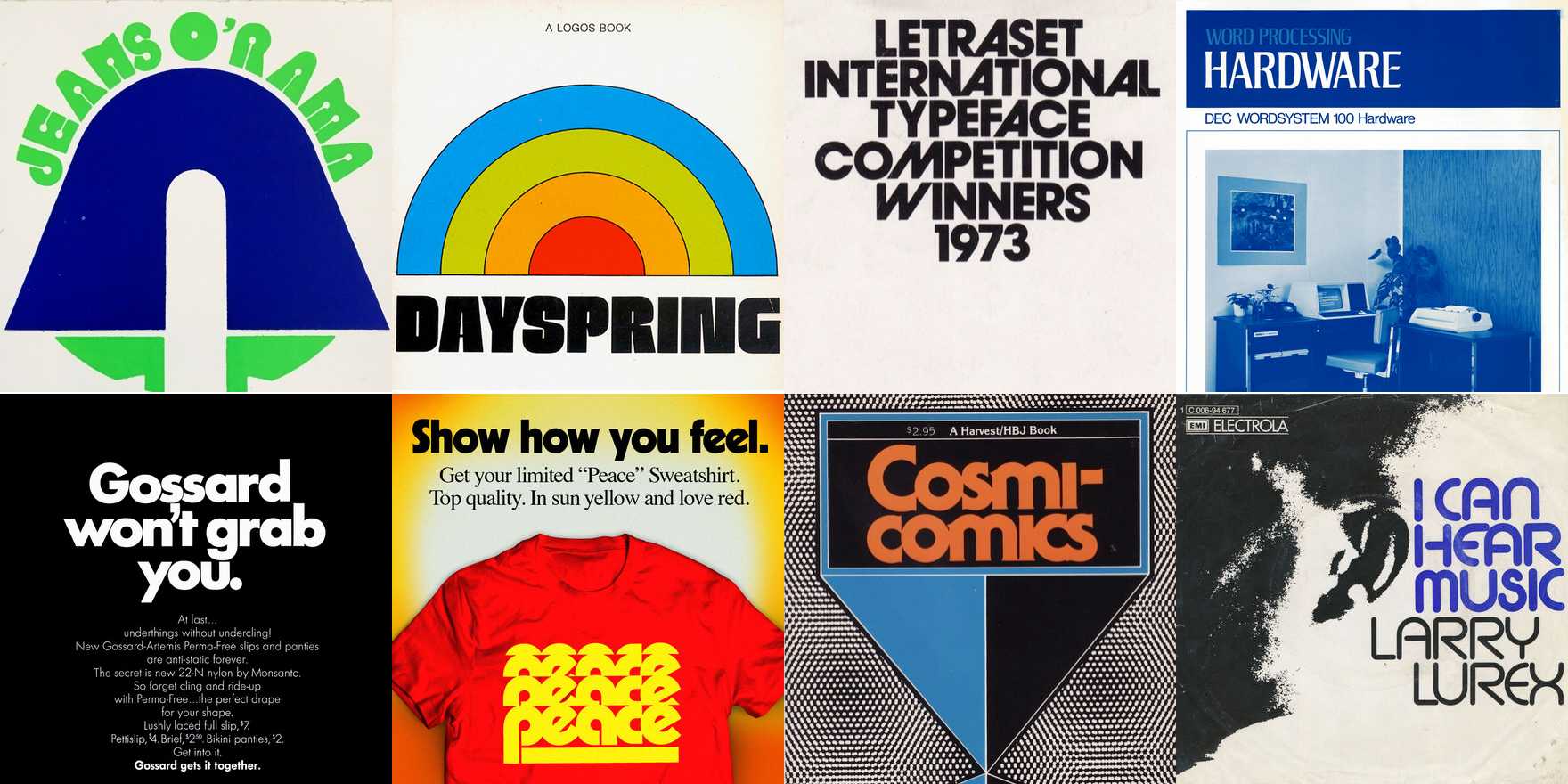 1970's - Fonts In Use