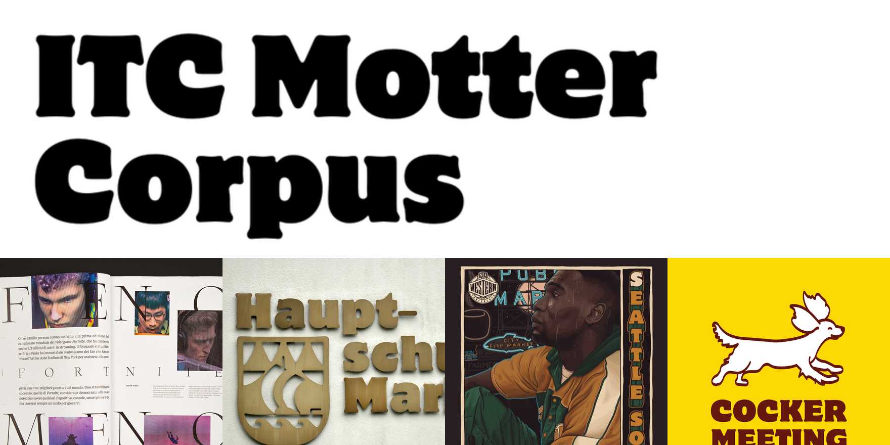 ITC Motter Corpus in use - Fonts In Use