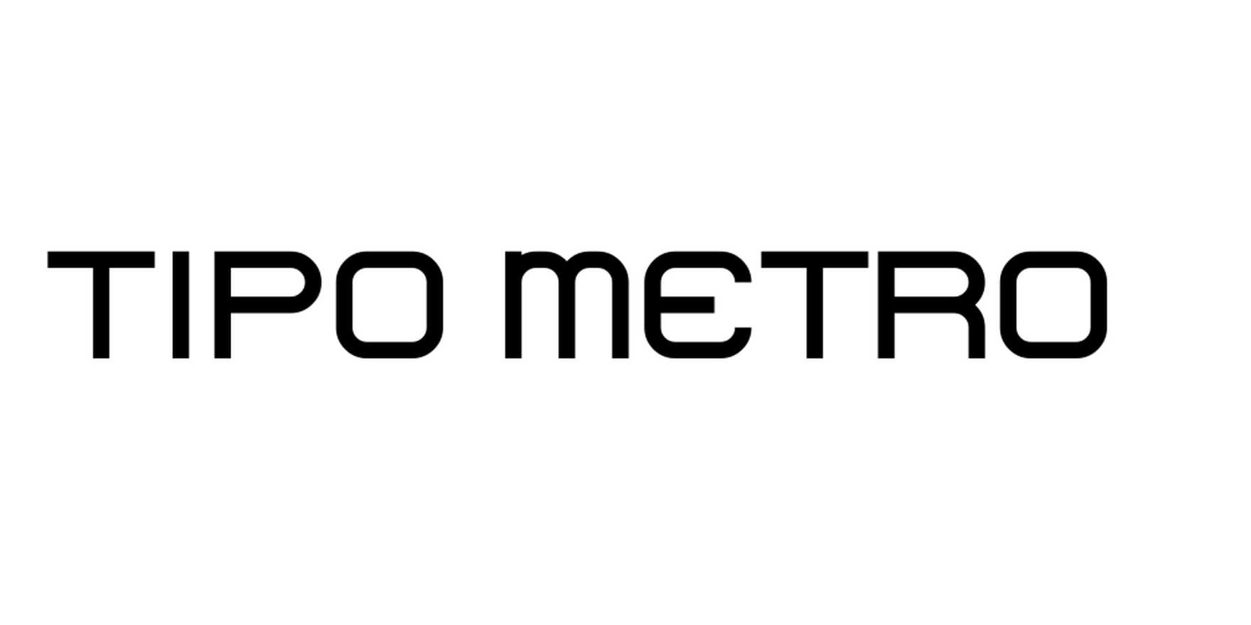 Tipo Metro CDMX in use - Fonts In Use