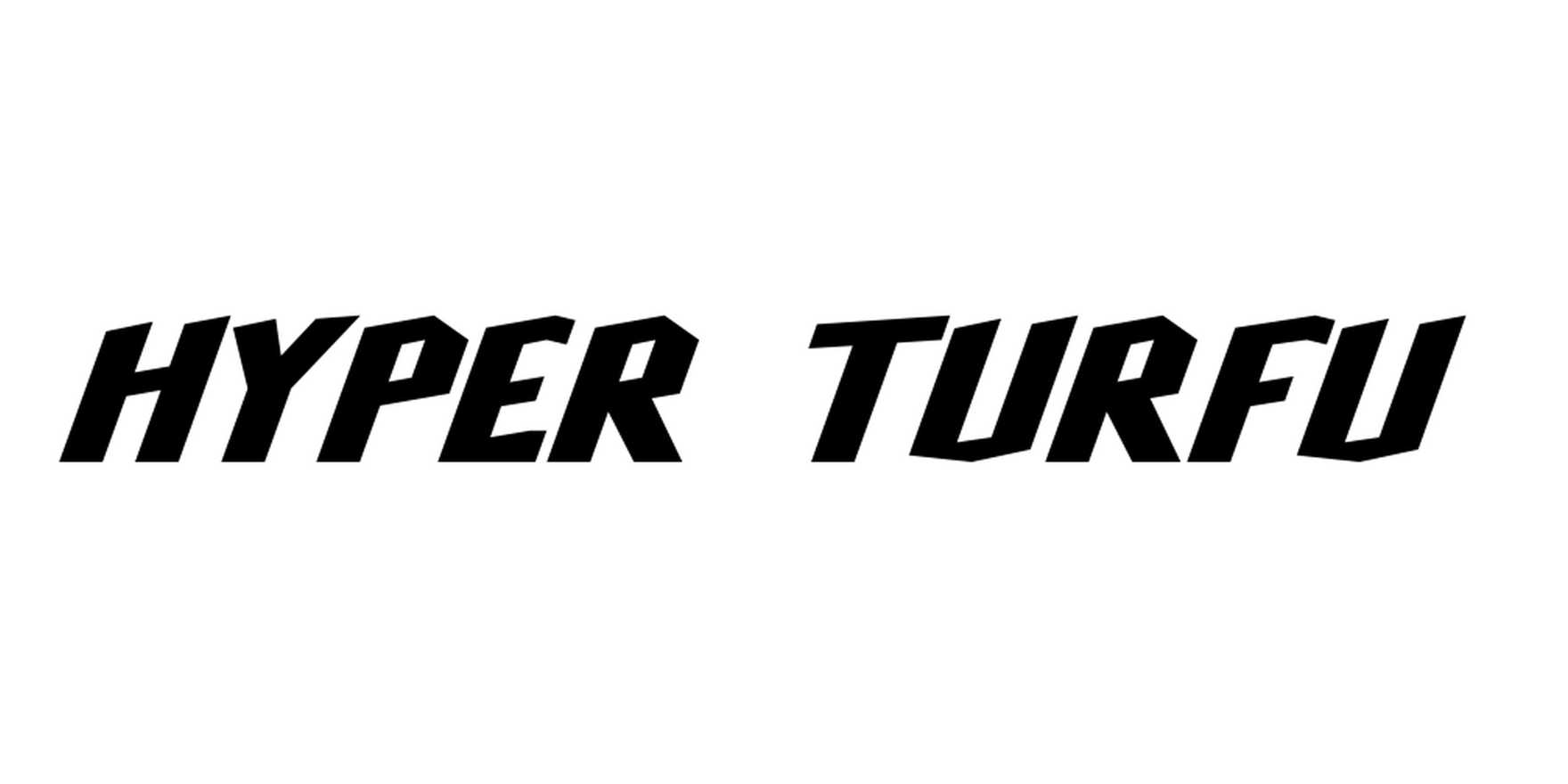 Hyper Turfu in use - Fonts In Use