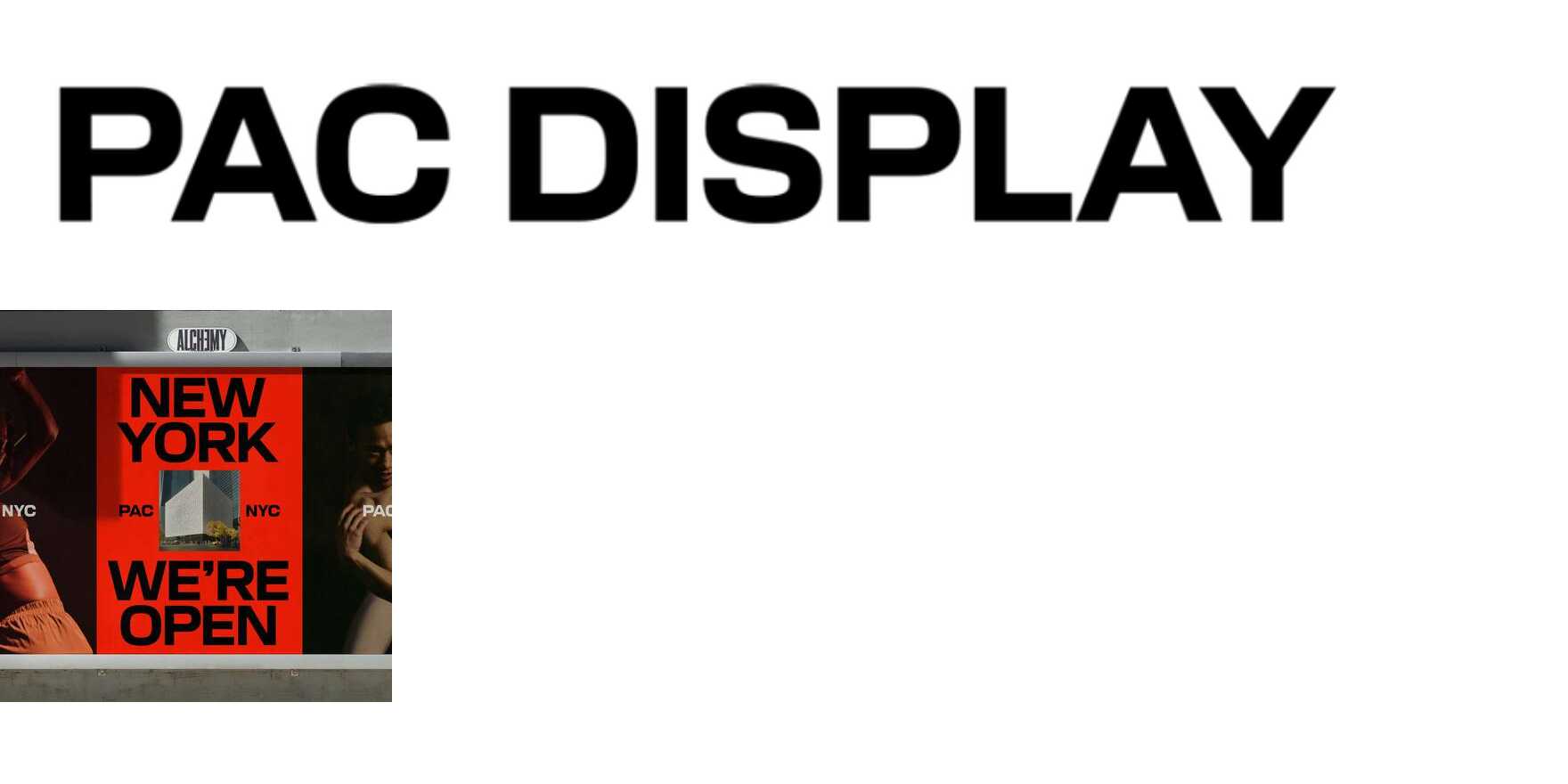 PAC Display in use - Fonts In Use