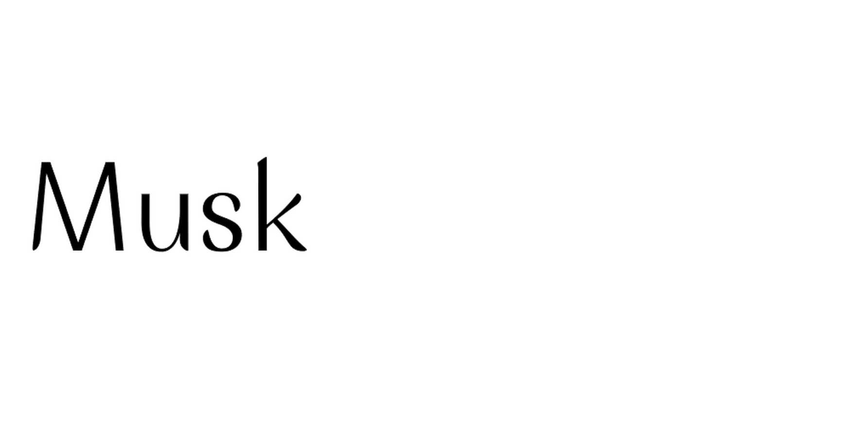 Musk in use - Fonts In Use