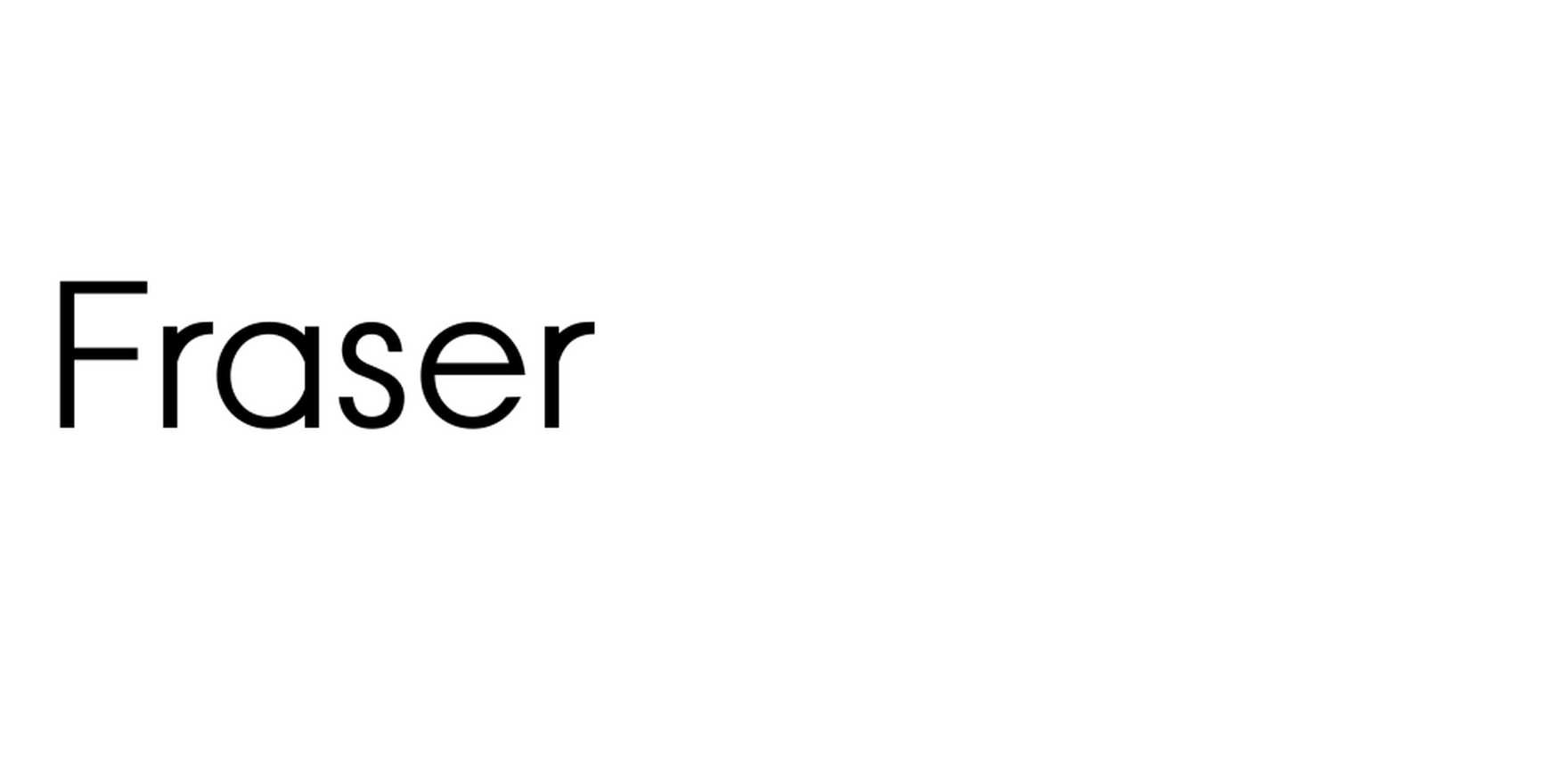 Fraser in use - Fonts In Use