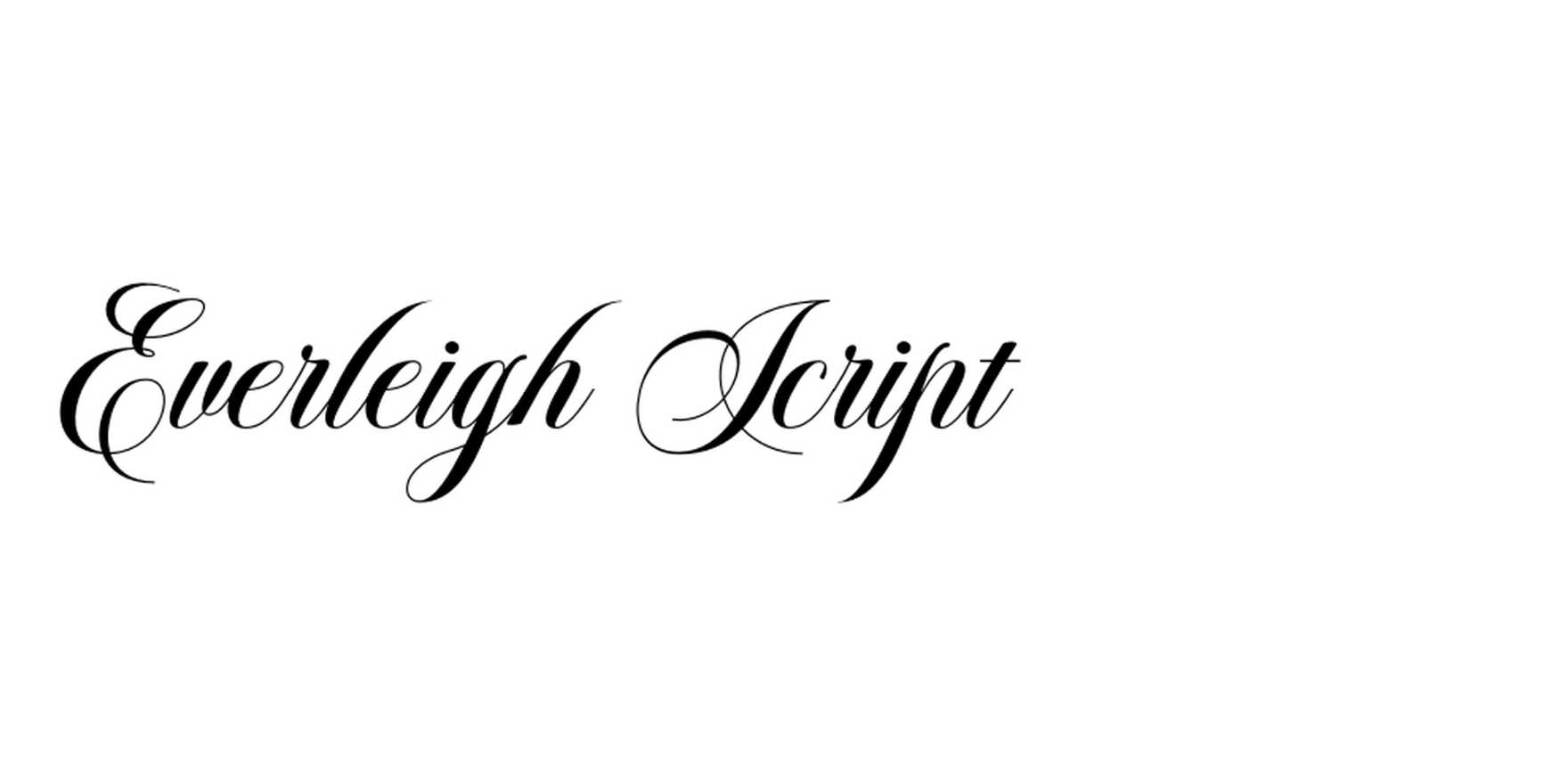 Everleigh Script in use - Fonts In Use
