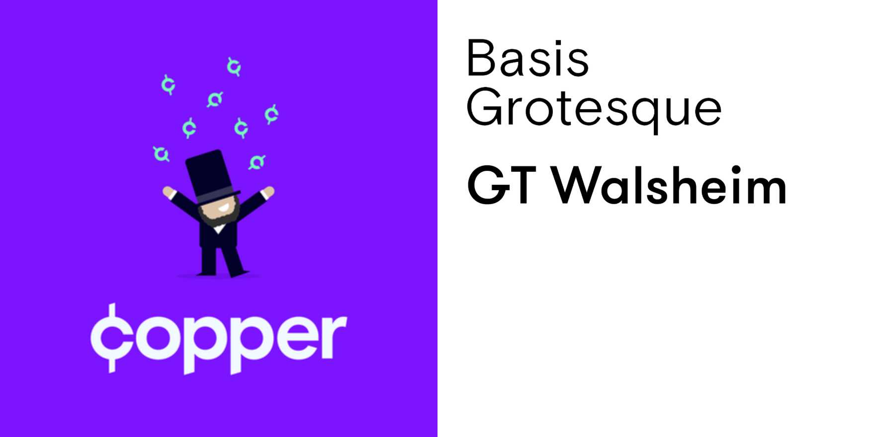 Copper banking - Fonts In Use