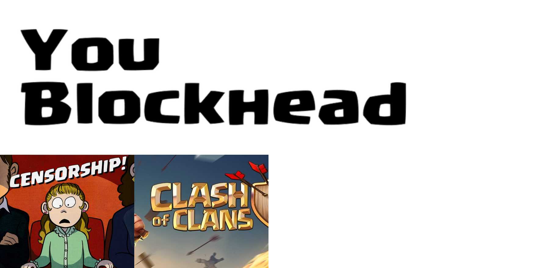 You Blockhead in use - Fonts In Use